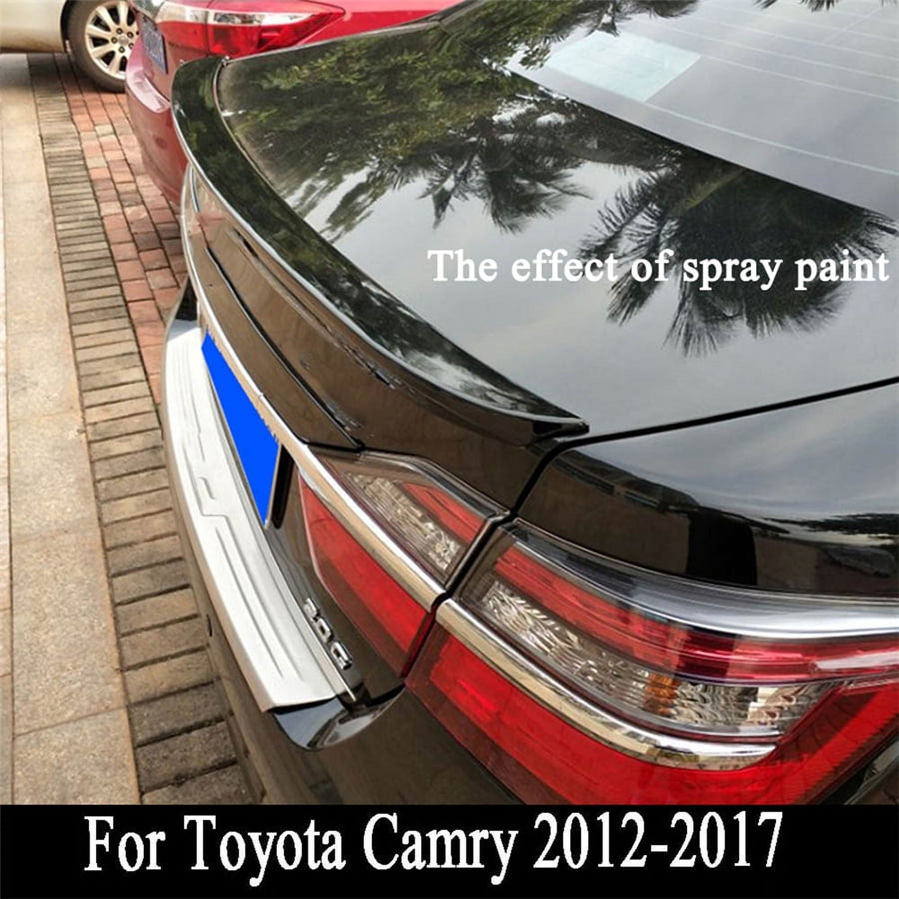 Fauful Csr Rear Trunk ABS Spoiler Matte Black For 2012-2017 Toyota ...