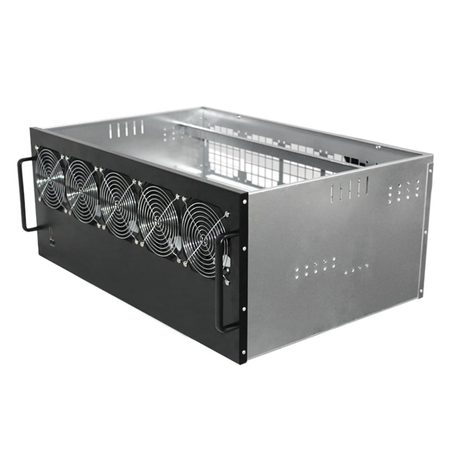 Fauful Mining Rig Case USB Miner Crypto Coin Open Air Frame PC Server ...
