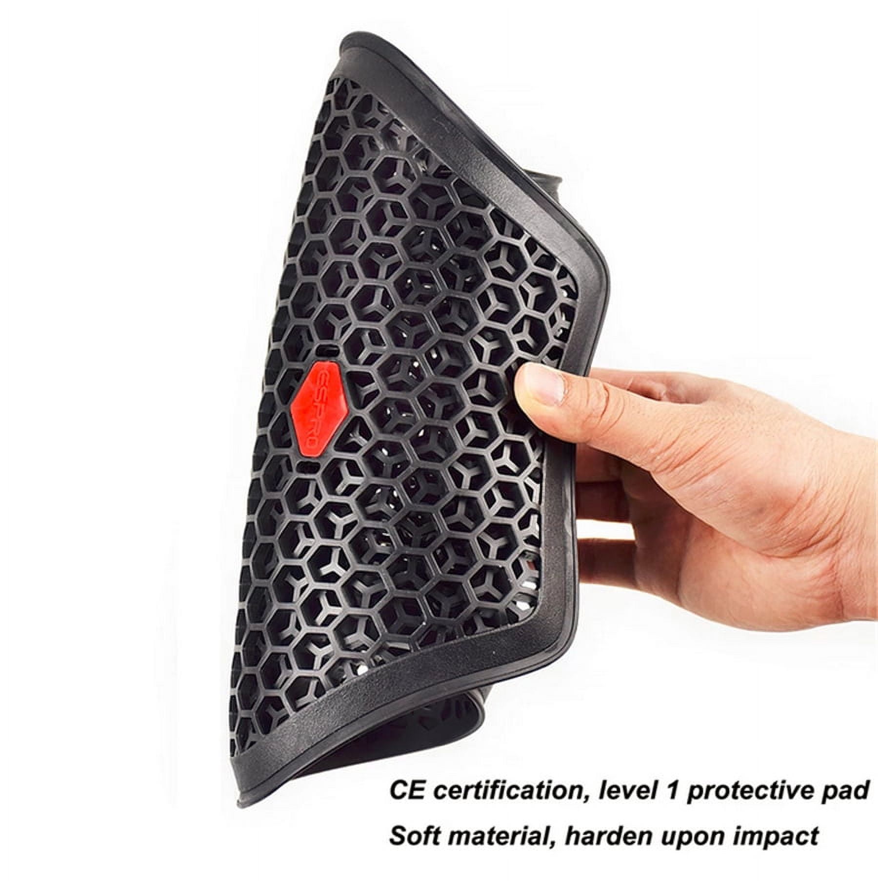 Fauful Motorbike Back Pads Soft Motorcycle Jacket Insert Armor ...