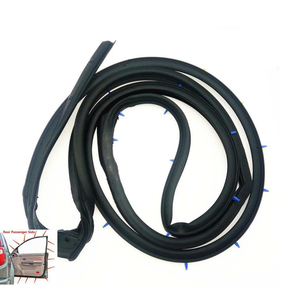 Fauful Rubber Door Opening Weatherstrip Seals for Nissan SENTRA 2013-18 ...