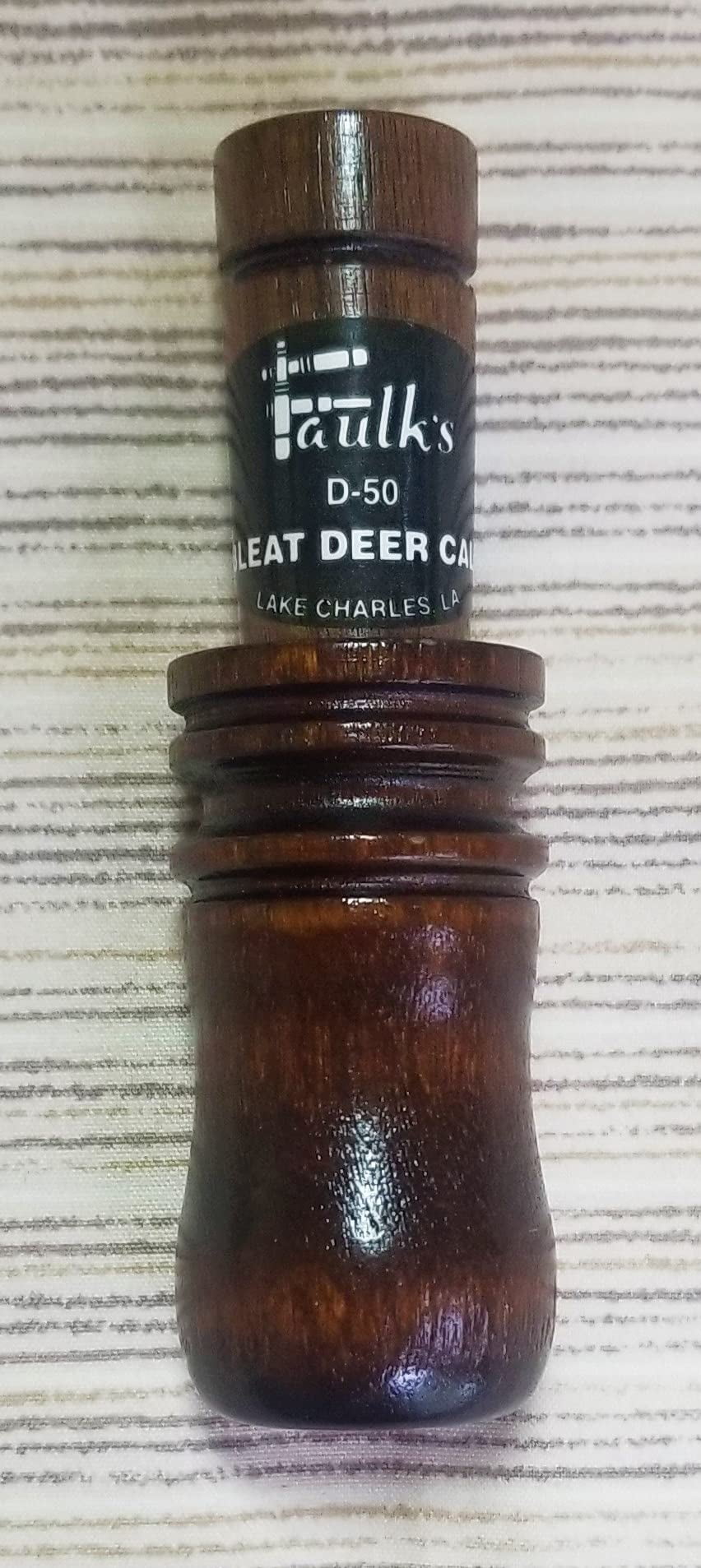 Faulk's Game Calls Deer Bleat Deer Call D-50, Brown - Walmart.com