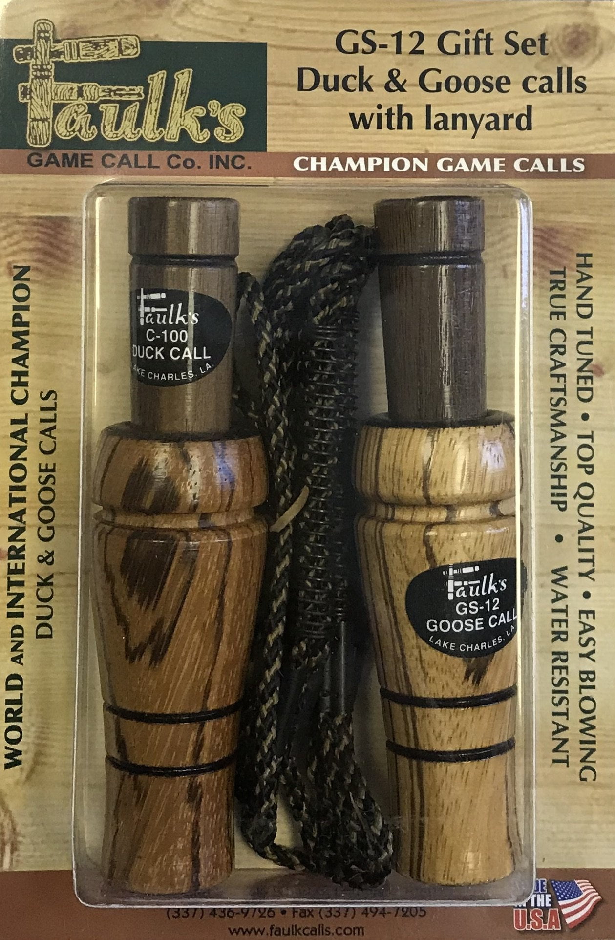 Faulk's Game Calls Gift Set GS-12 - Walmart.com