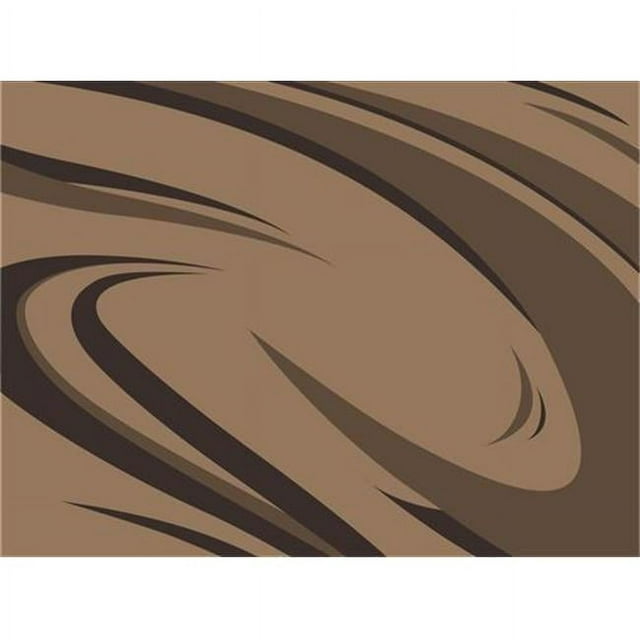 Faulkner Large Outdoor Rug: 9 x 18 ft Brown & Beige, Swish Design ...