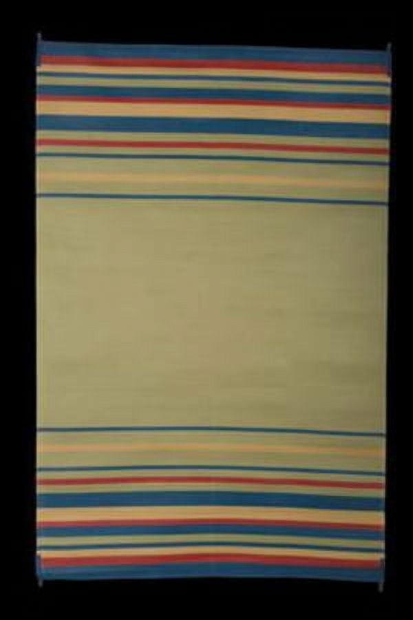 Faulkner 68847 Reversible RV Outdoor Mat - Blue, Brick, Beige & Green ...