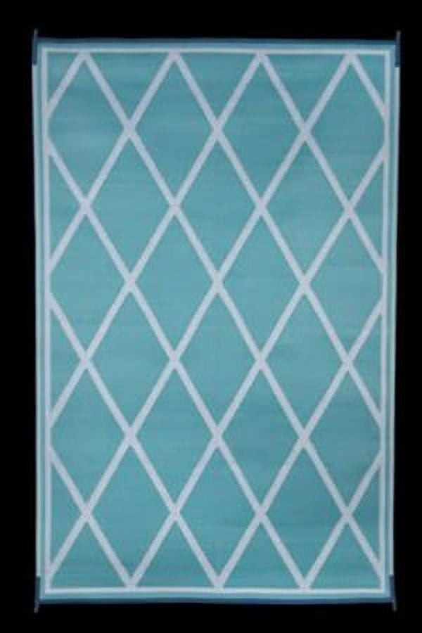 Faulkner 68901 Reversible RV Work & Play Mat - Turquoise & White ...