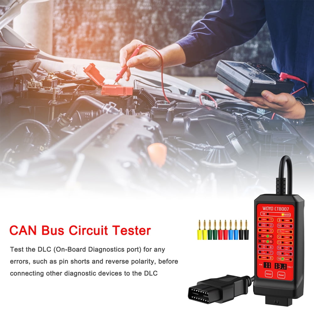 Fault diagnosis instrument,Circuit Tester Vehicle 12 V 24 Portable Can ...