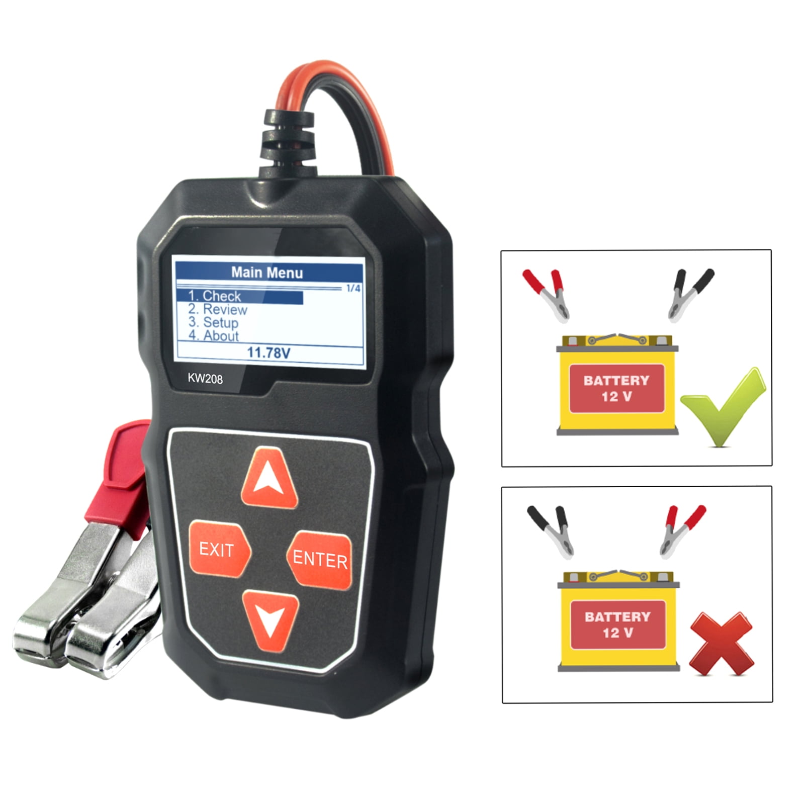 Fault diagnosis instrument,Load Tester Kw208 12v Car Alternator - Car ...