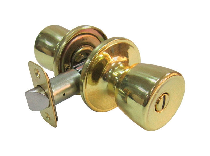 Faultless 5002056 Tulip Polished Brass Metal Privacy Knob - 3 Grade ...