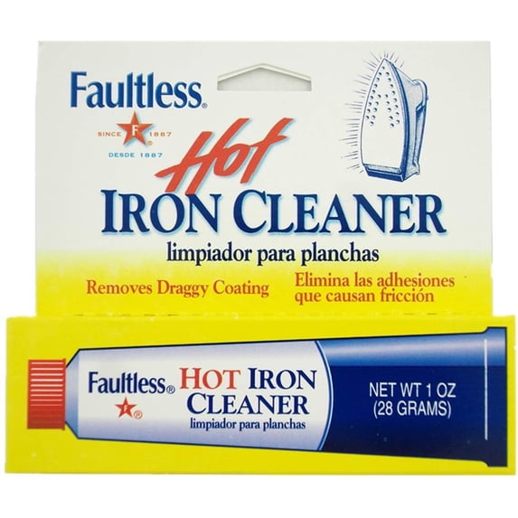 Faultless, Clothes Iron Cleaner, 1 oz, cleans hot-iron soleplates ...