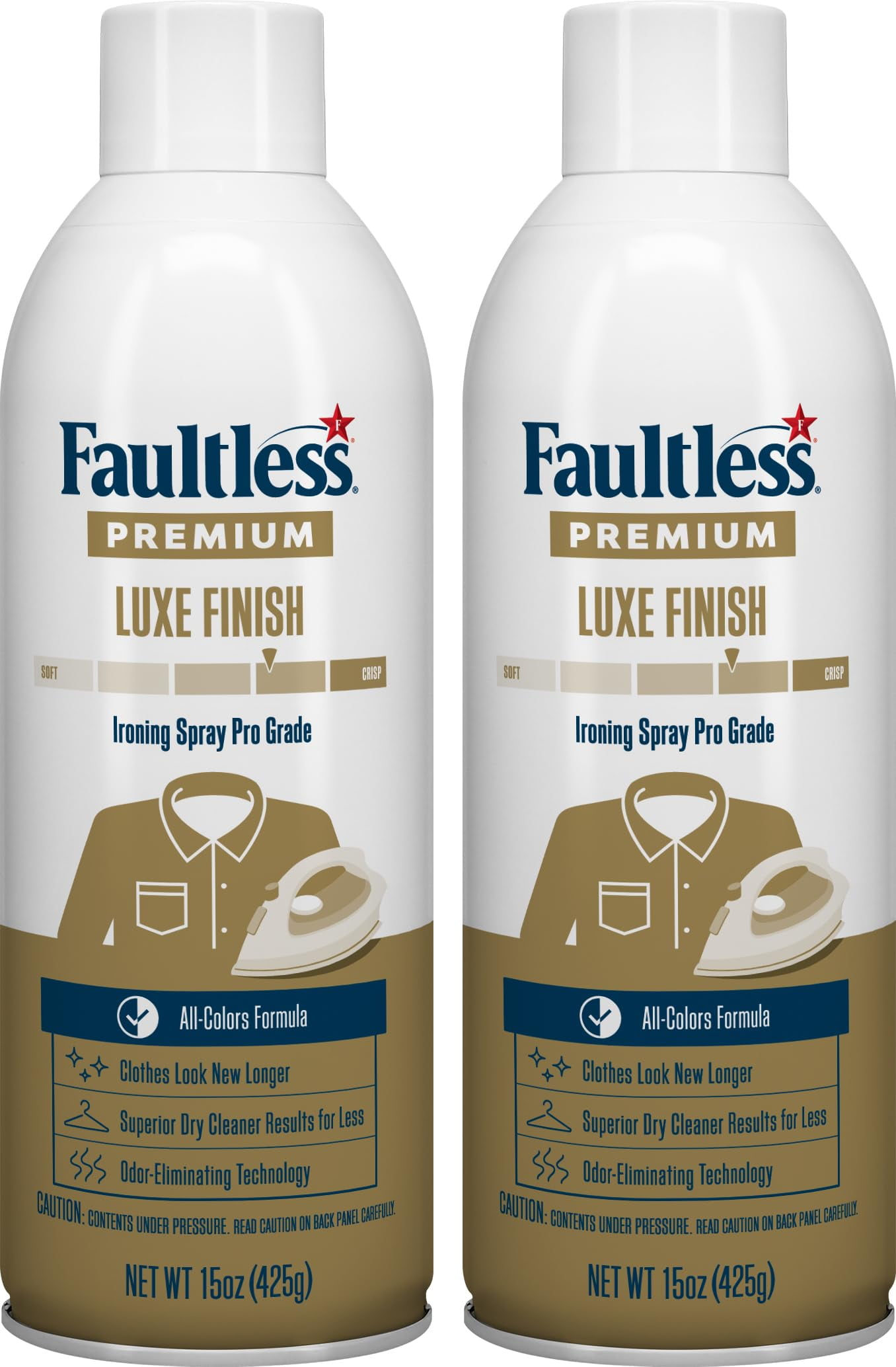 Faultless Premium Professional Starch, 20 Ounces (2) - Walmart.com