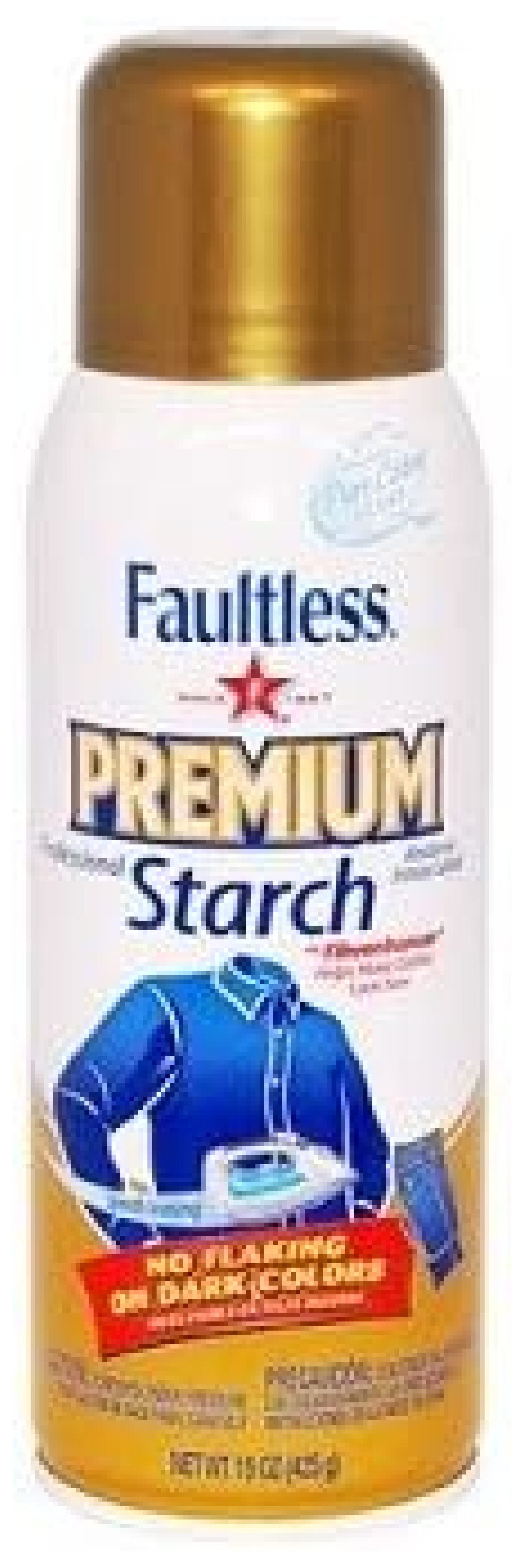 Faultless Premium Spray Starch 15 oz Cans (Pack of 2) - Walmart.com
