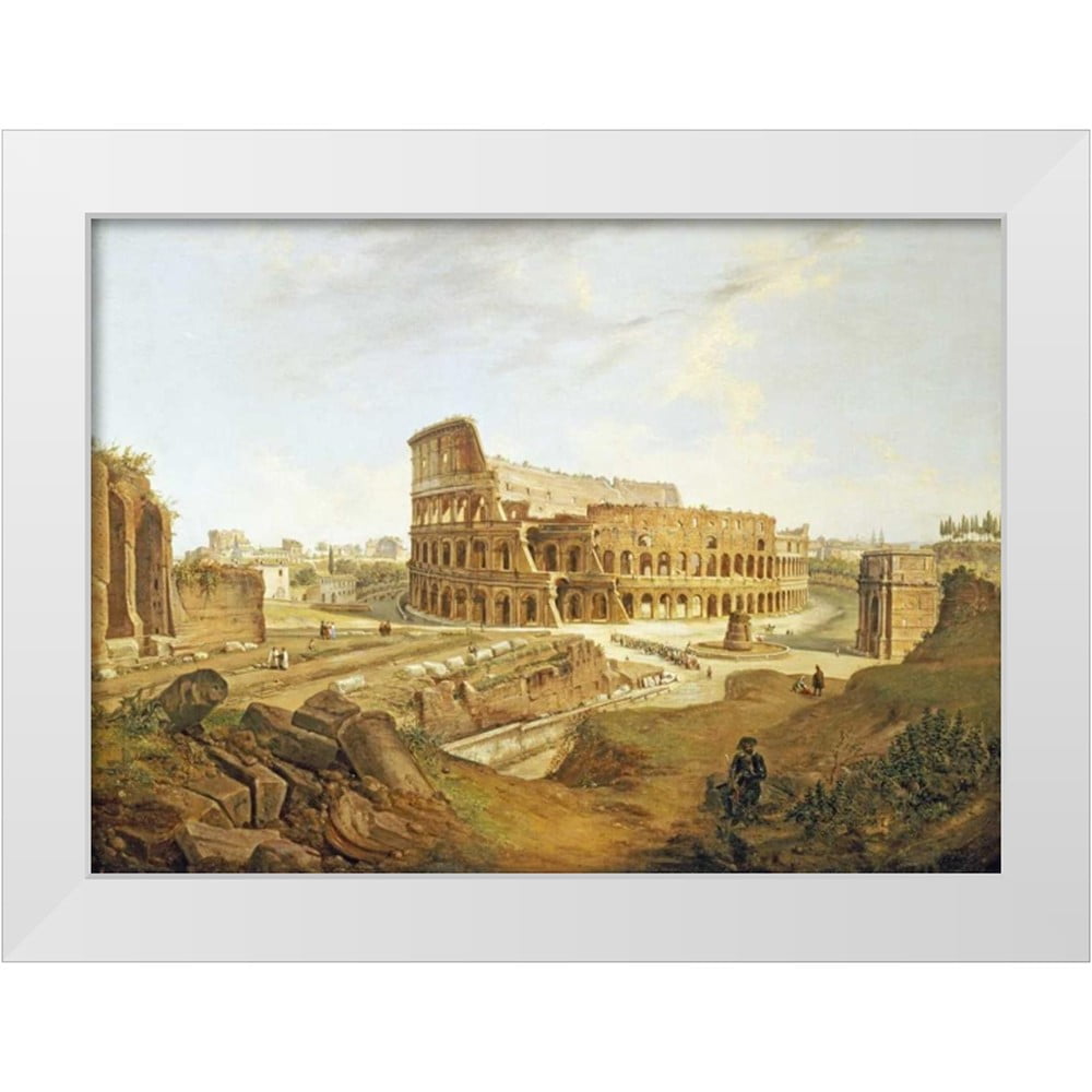 Faure, Jean Victor Louis 24x18 White Modern Wood Framed Museum Art ...