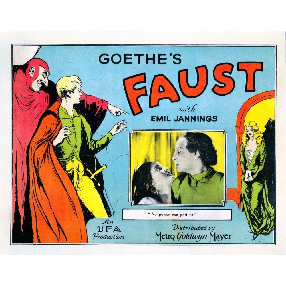 Faust Movie Poster Masterprint - Walmart.com