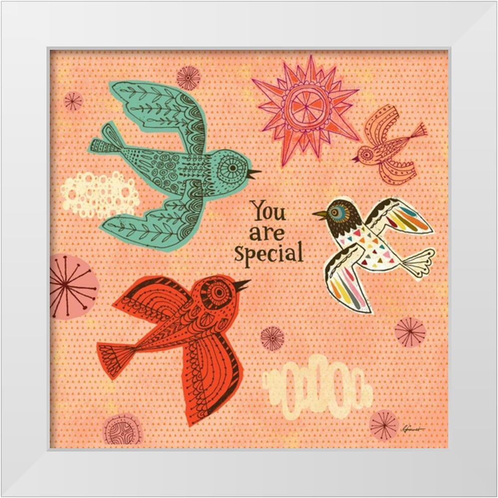 Faust, Richard 12x12 White Modern Wood Framed Museum Art Print Titled ...