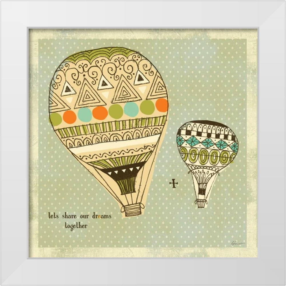 Faust, Richard 12x12 White Modern Wood Framed Museum Art Print Titled ...