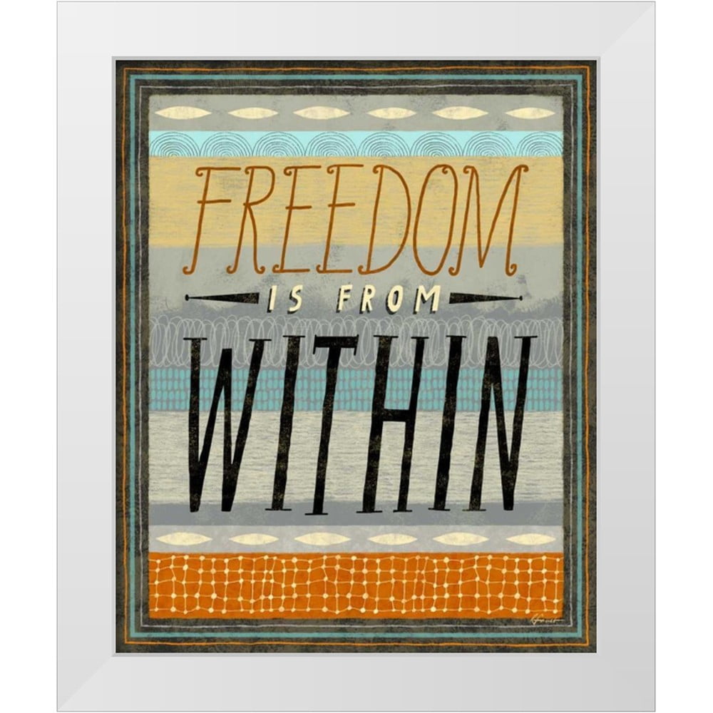 Faust, Richard 12x14 White Modern Wood Framed Museum Art Print Titled ...