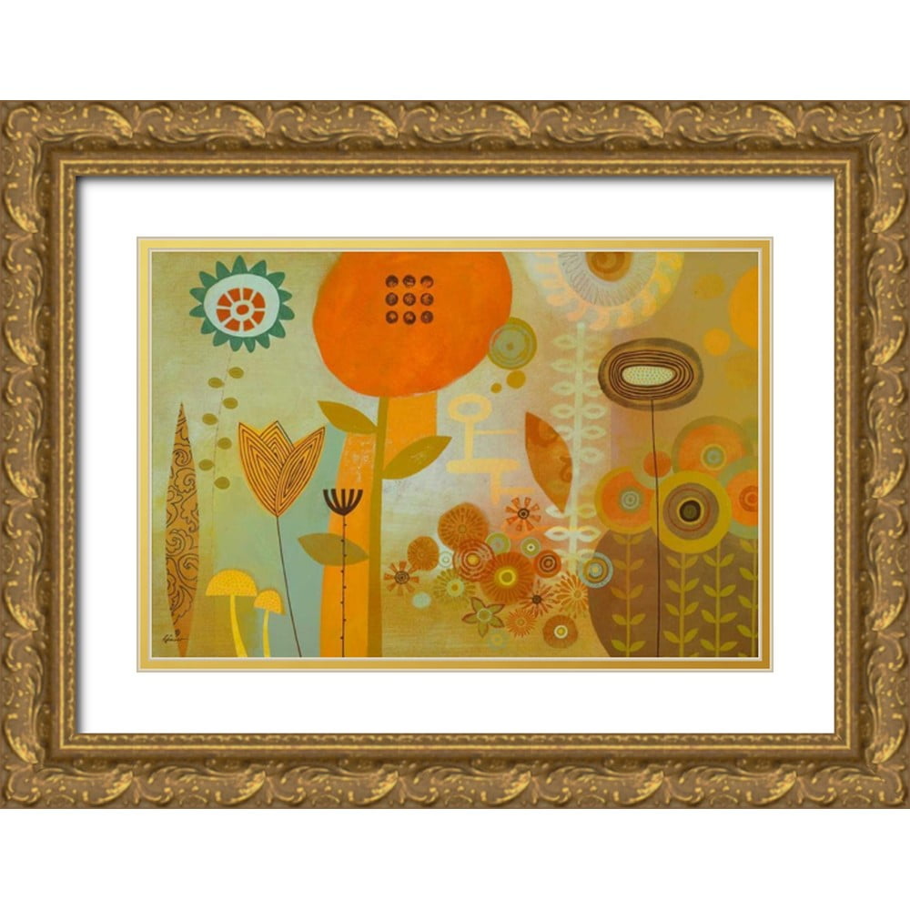 Faust, Richard 14x11 Gold Ornate Wood Framed with Double Matting Museum ...