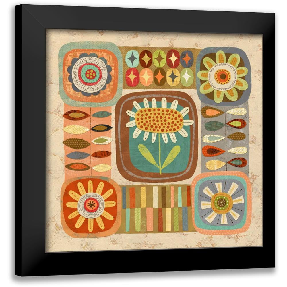 Faust, Richard 15x15 Black Modern Framed Museum Art Print Titled ...