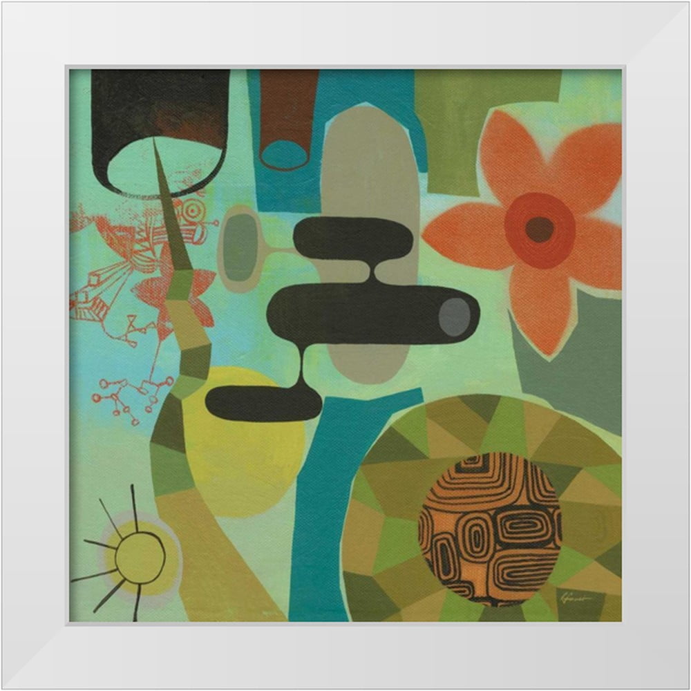 Faust, Richard 26x26 White Modern Wood Framed Museum Art Print Titled ...