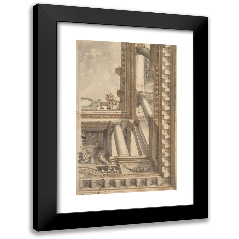 Faustino Trebbi 11x14 Black Modern Framed Museum Art Print Titled ...
