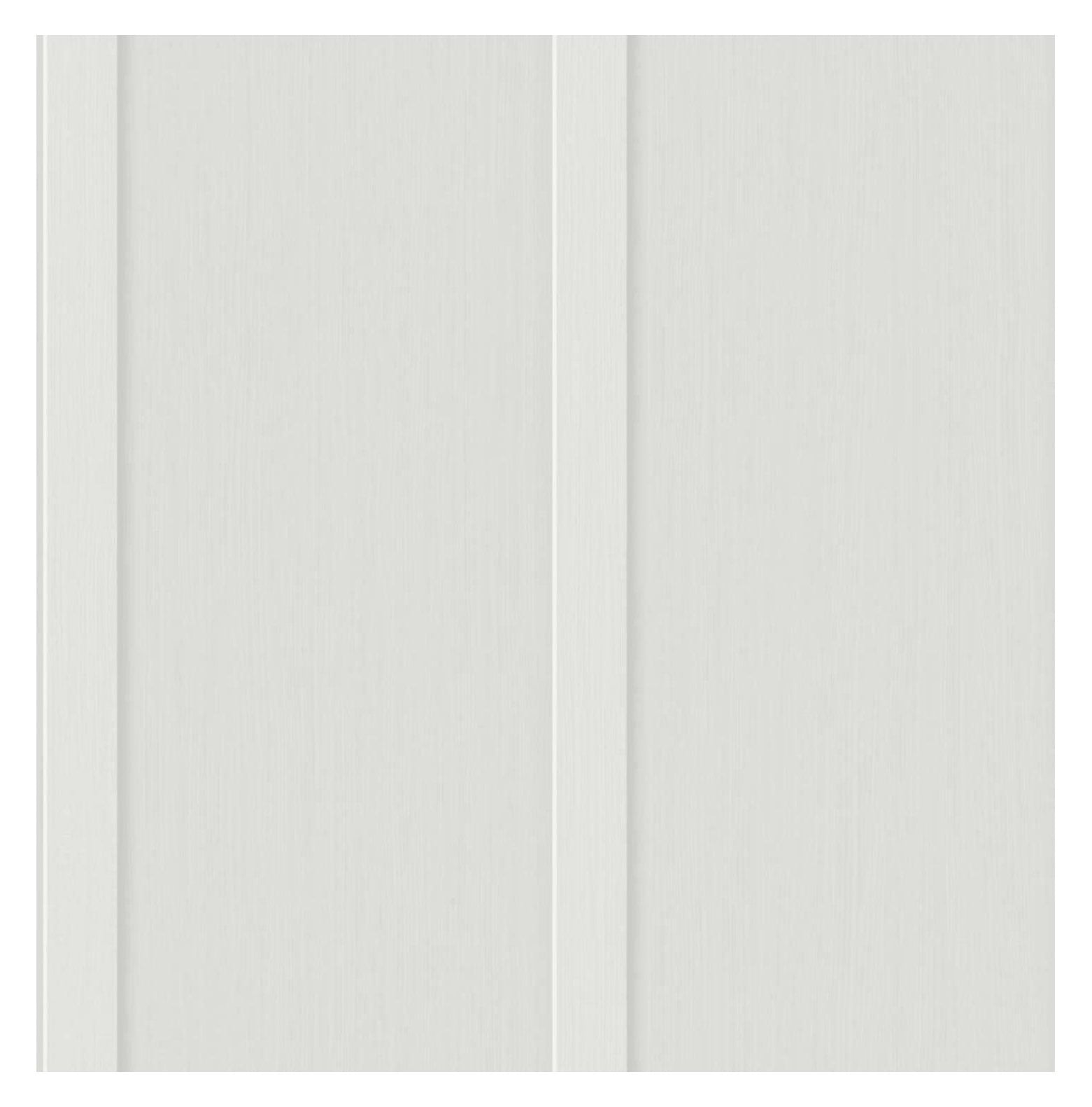 Faux Board and Batten Peel and Vinyl Stick Wallpaper (Arctic Grey ...