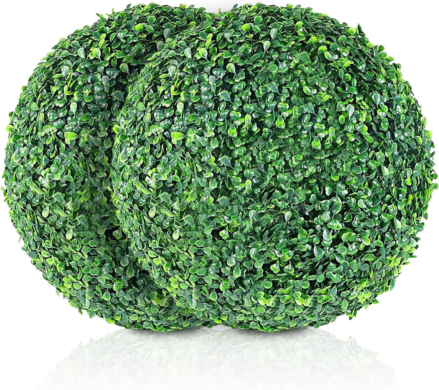 Faux Boxwood Topiary Balls, Artificial Spheres for Outdoor Indoor Home ...