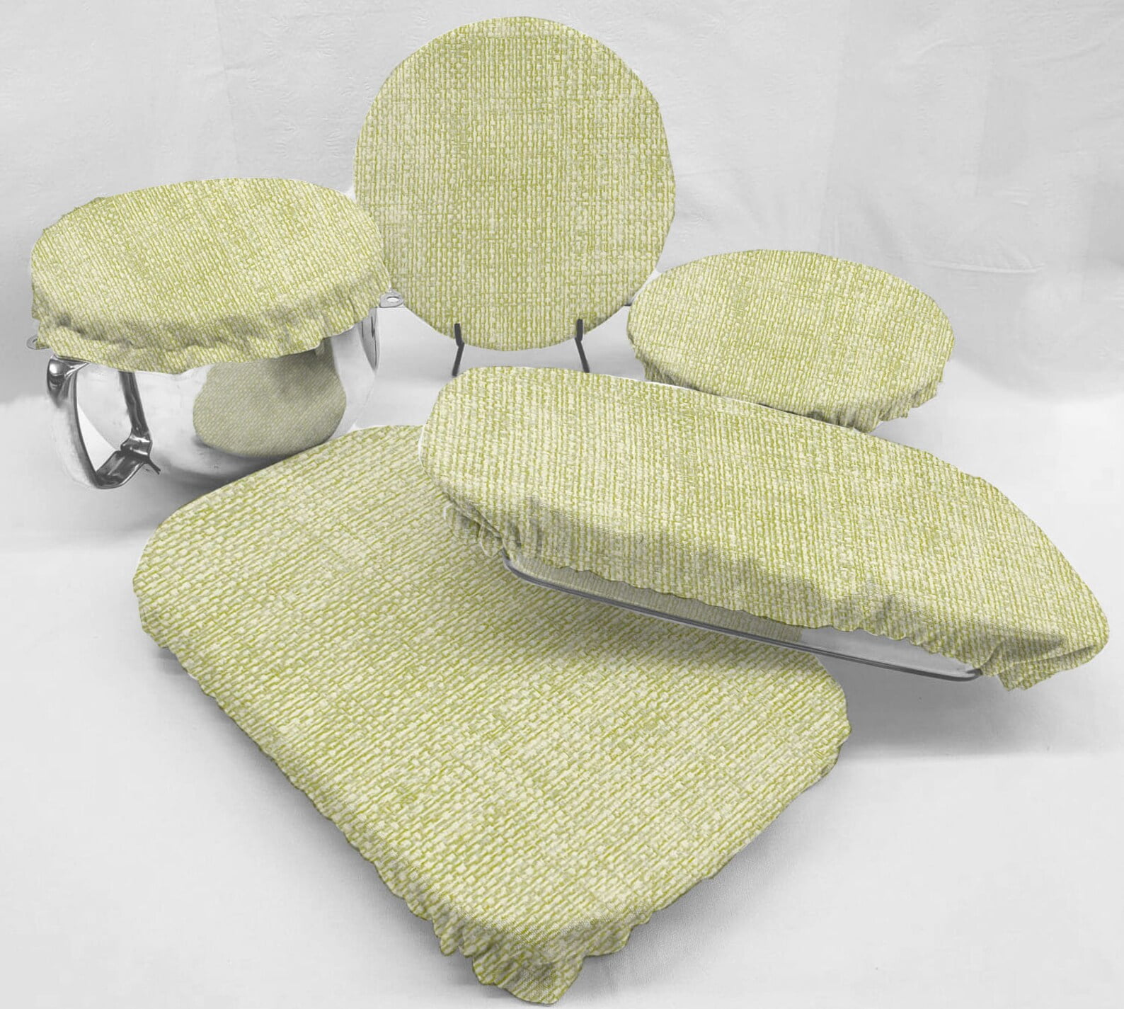 Faux Burlap Reusable Fabric Bowl and Casserole Pan Covers by Penny's ...