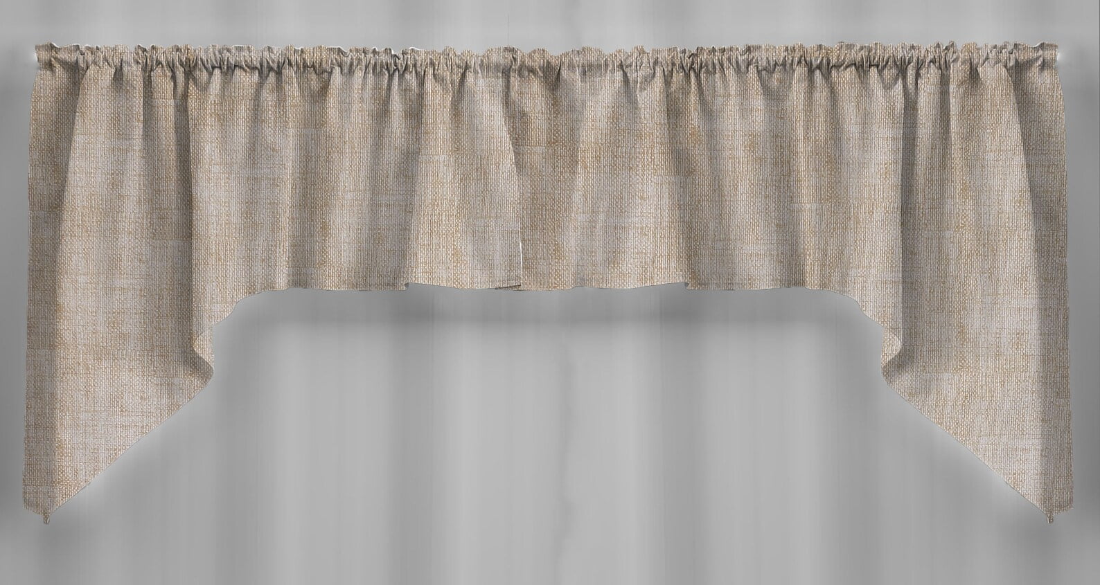 Faux Burlap Swag Panels by Penny's Needful Things (Set of 2) 24 Inch ...