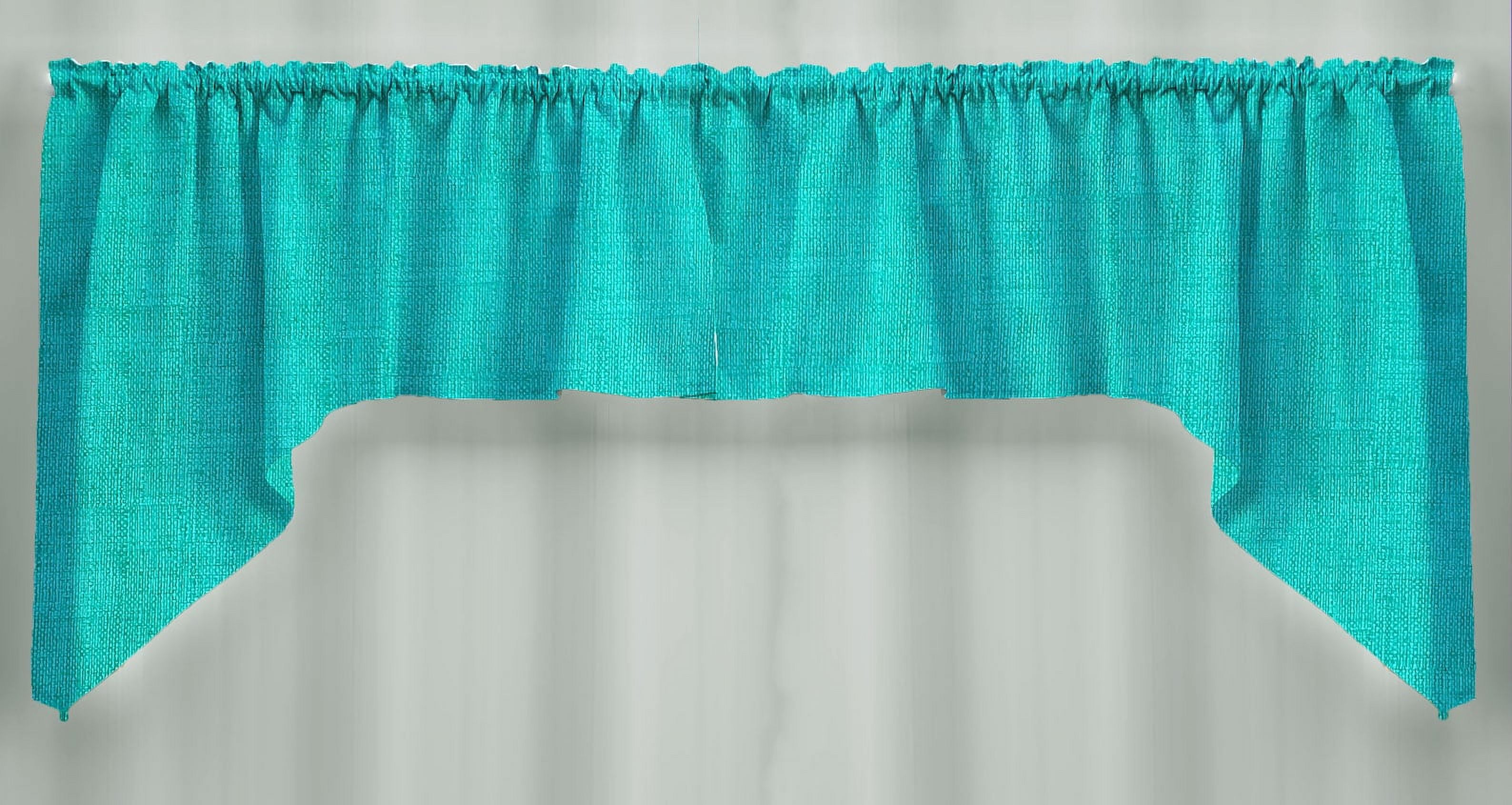 Faux Burlap Swag Panels by Penny's Needful Things (Set of 2) 24 Inch ...