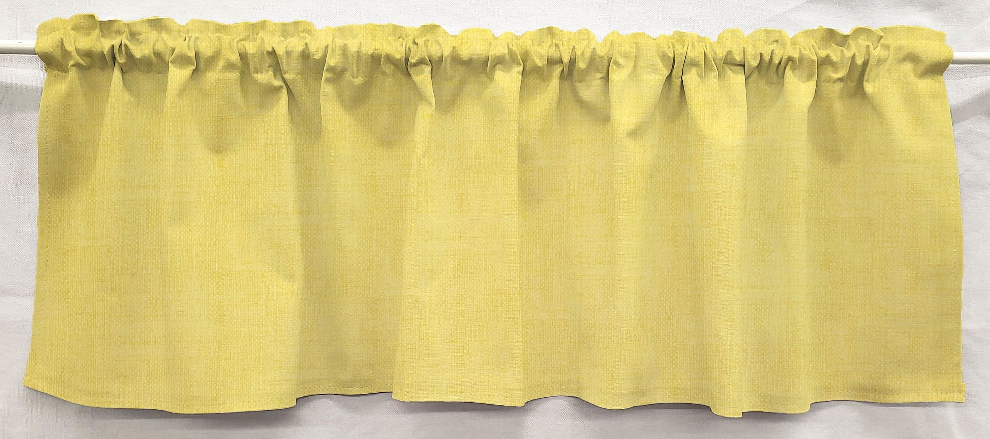 Faux Burlap Valances by Penny's Needful Things (Two Valance Panels 12 ...