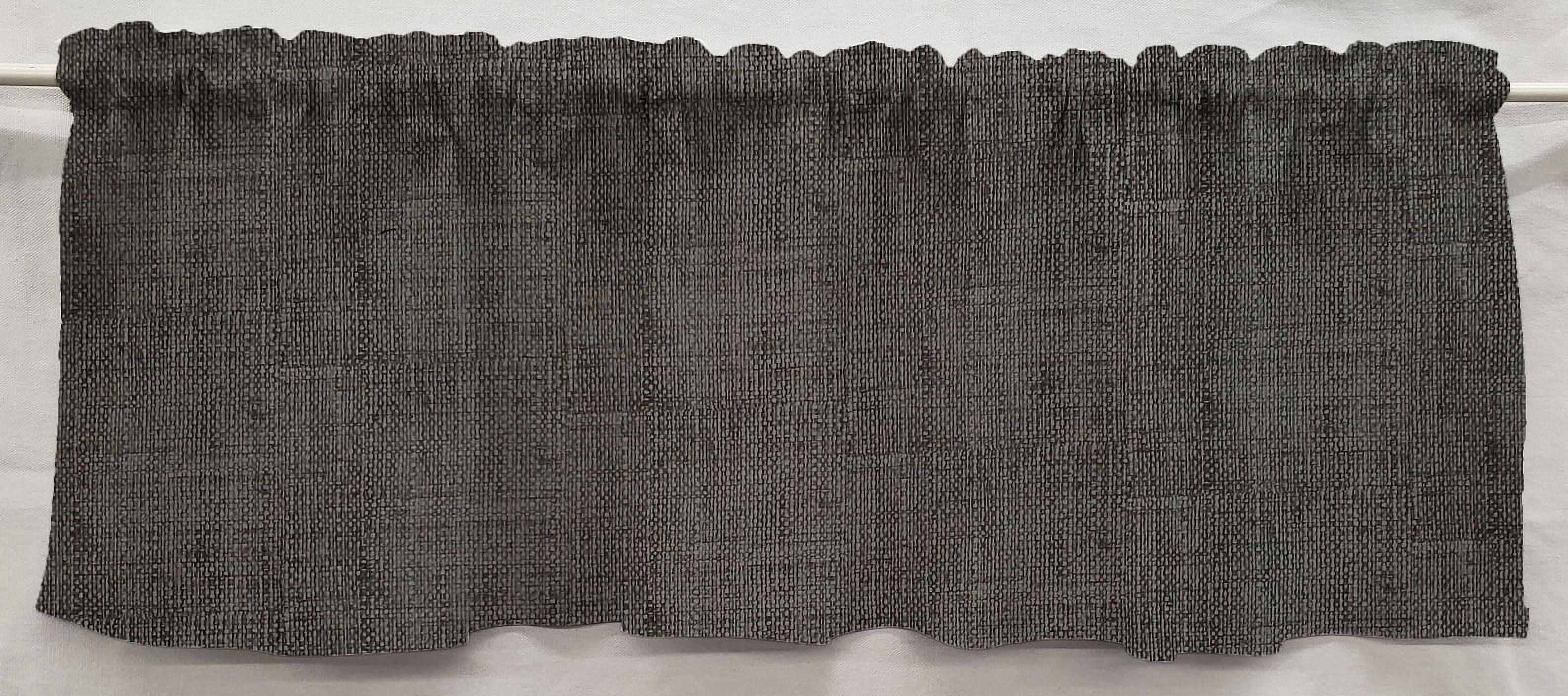 Faux Burlap Valances by Penny's Needful Things (Two Valance Panels 15 ...