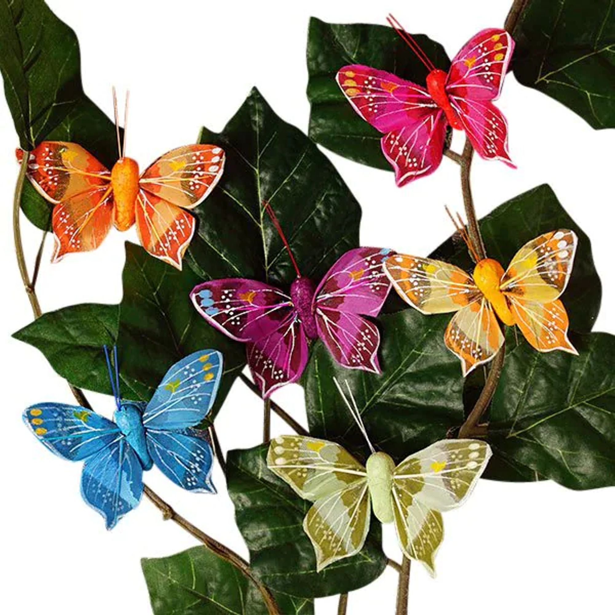 Faux Butterflies | Fake Butterflies | Faux Dilly Butterflies - 2 1/2x 1 ...