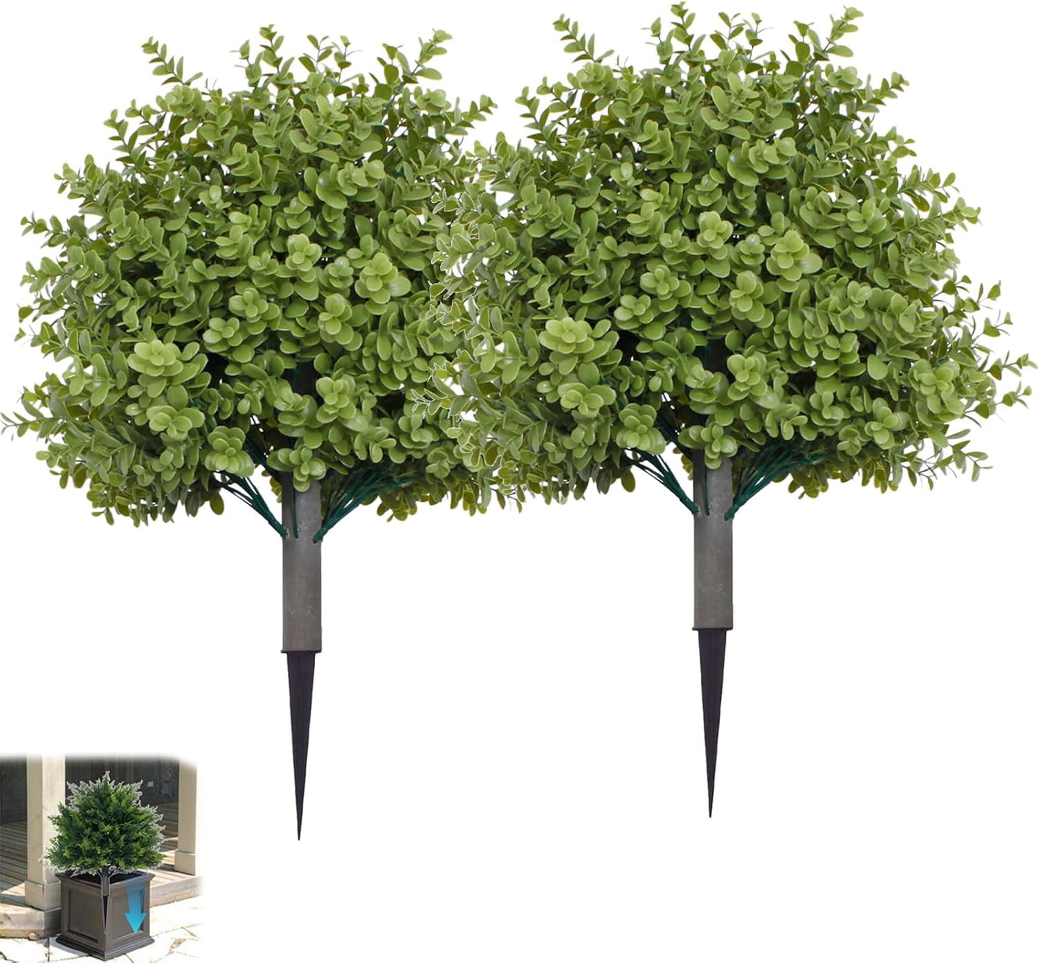 Faux Cedar Container Fillers, Artificial Cedar Planter Filler, Faux ...