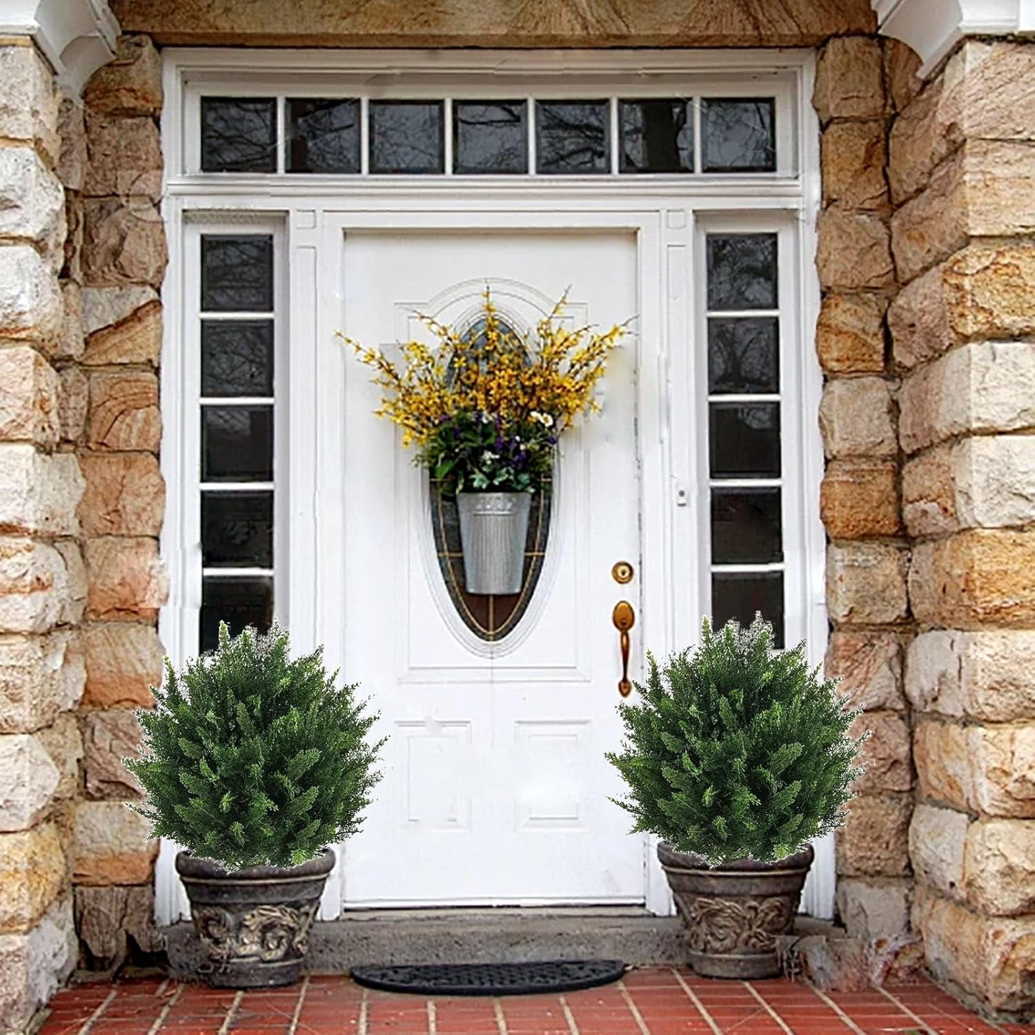 Faux Cedar Container Fillers, Faux Cedar Container Filler, Faux Cedar ...