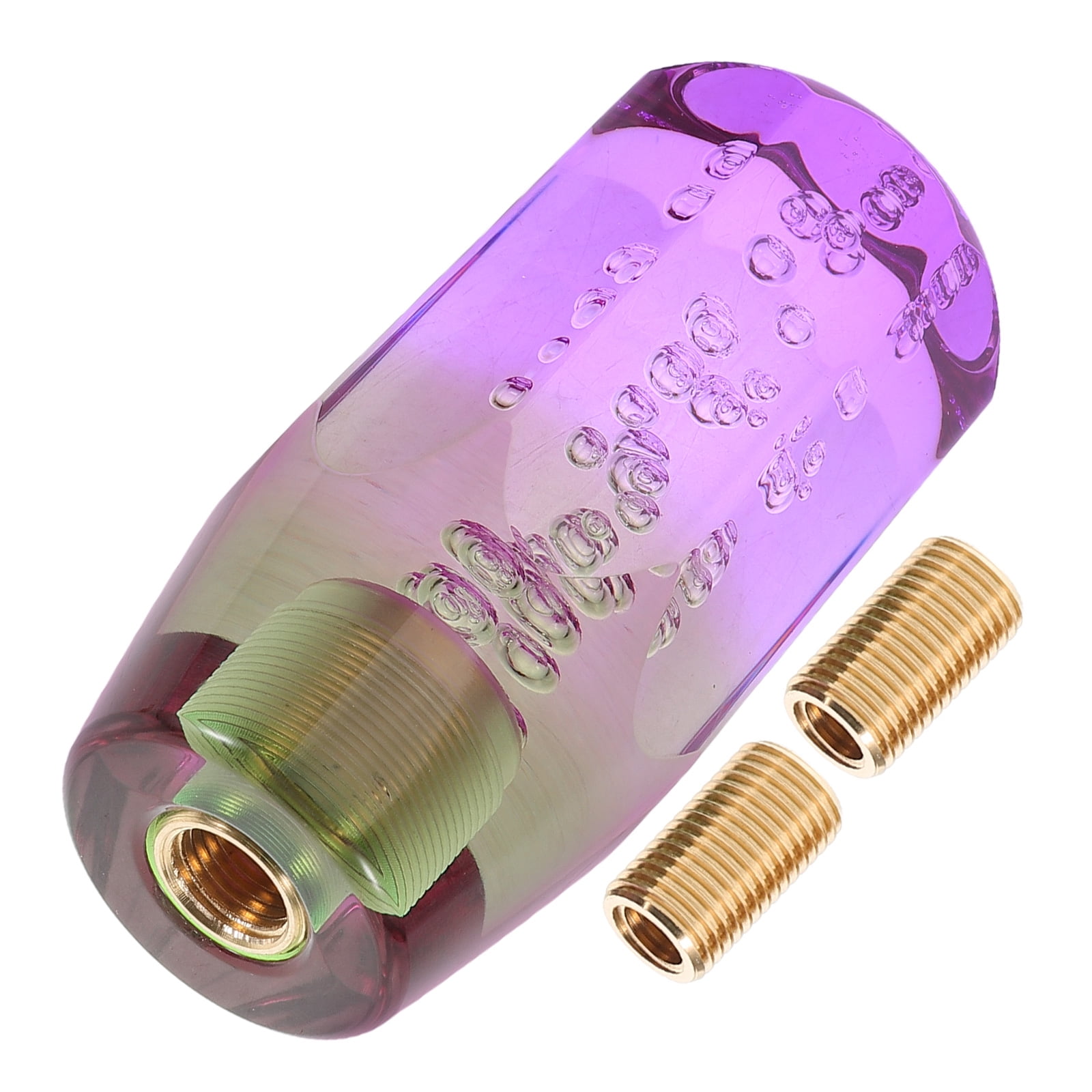 Faux Crystal Transparent Bubble Gear Shifter 100mm Manual Diamond Gear ...