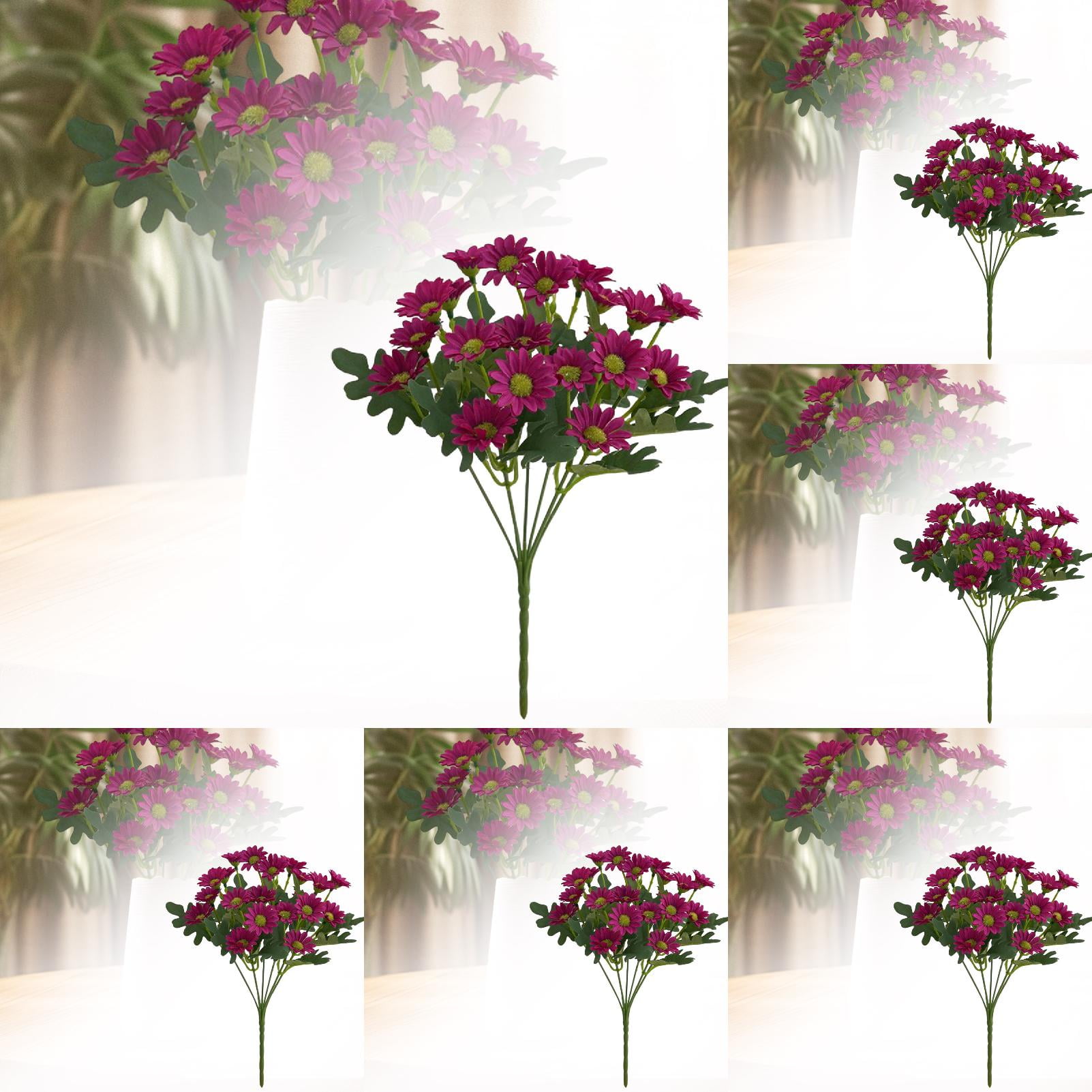 Daisy - Realistic Flowers for Indoor/Outdoor Decor, Garden Planters ...