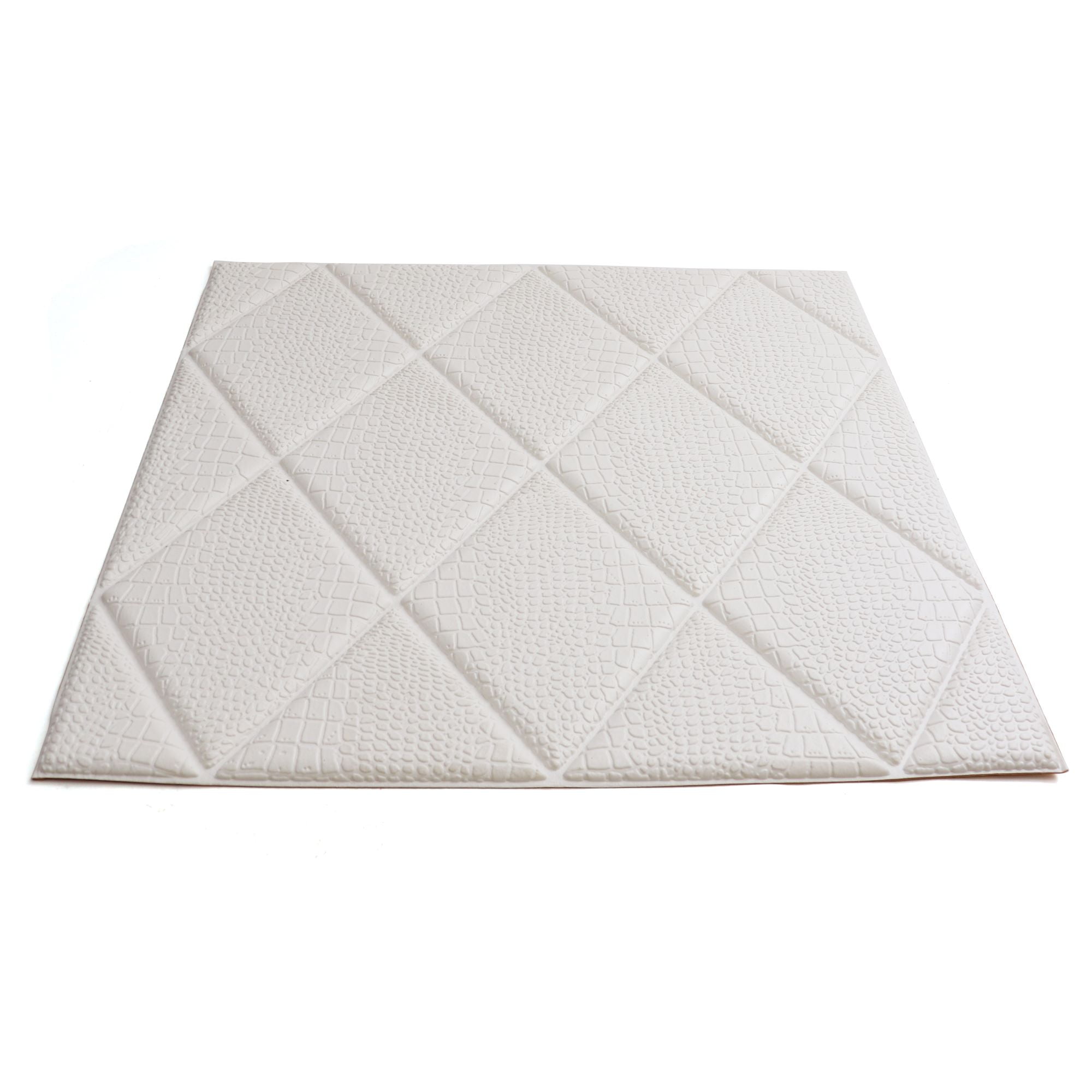 Faux Diamond Wall Panels - Peel and Stick Foam Diamond Paneling - 3D ...