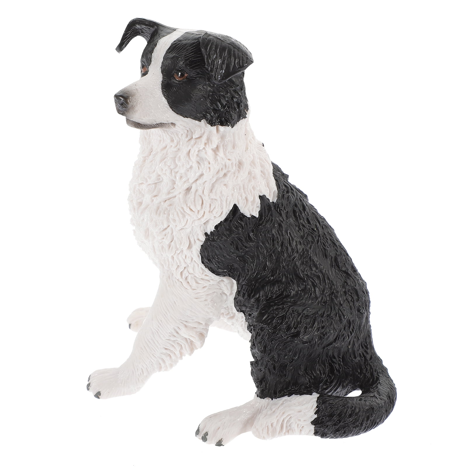 Faux Dog Sculpture Decoration Resin Craft Small Dog Statue Desktop ...