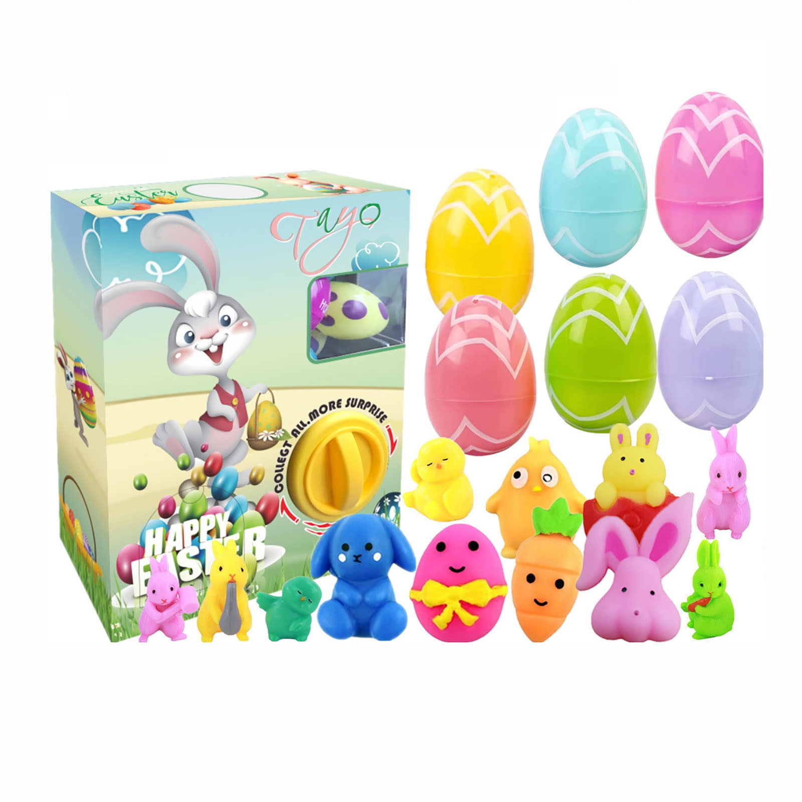 Faux Easter Playset - Easter Decorations and Party Game Set, Easter Egg ...