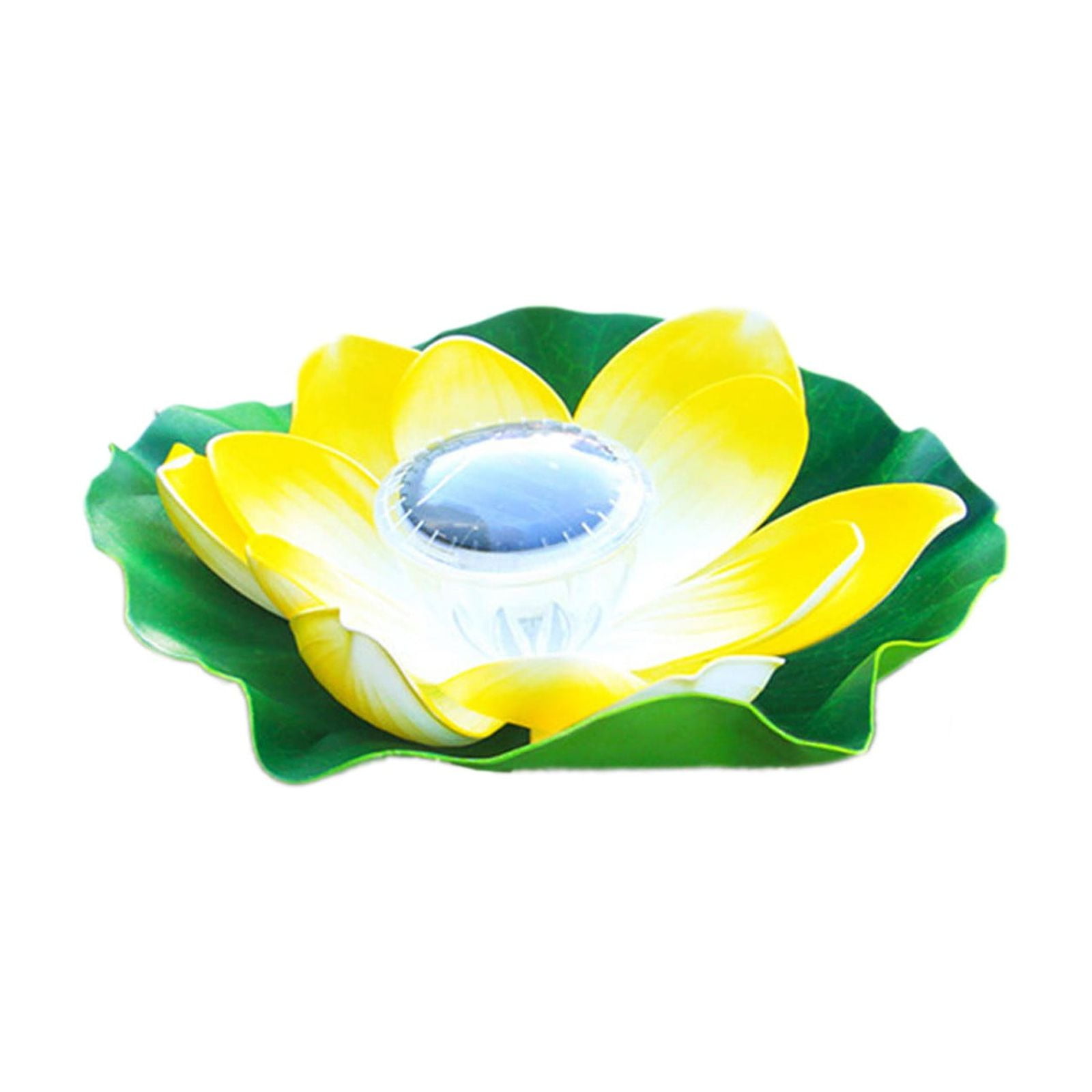 Faux Flowers Outdoor Solar Outdoor LightsSolar LED Lotus Lights River Lights OutdoorRafting ...