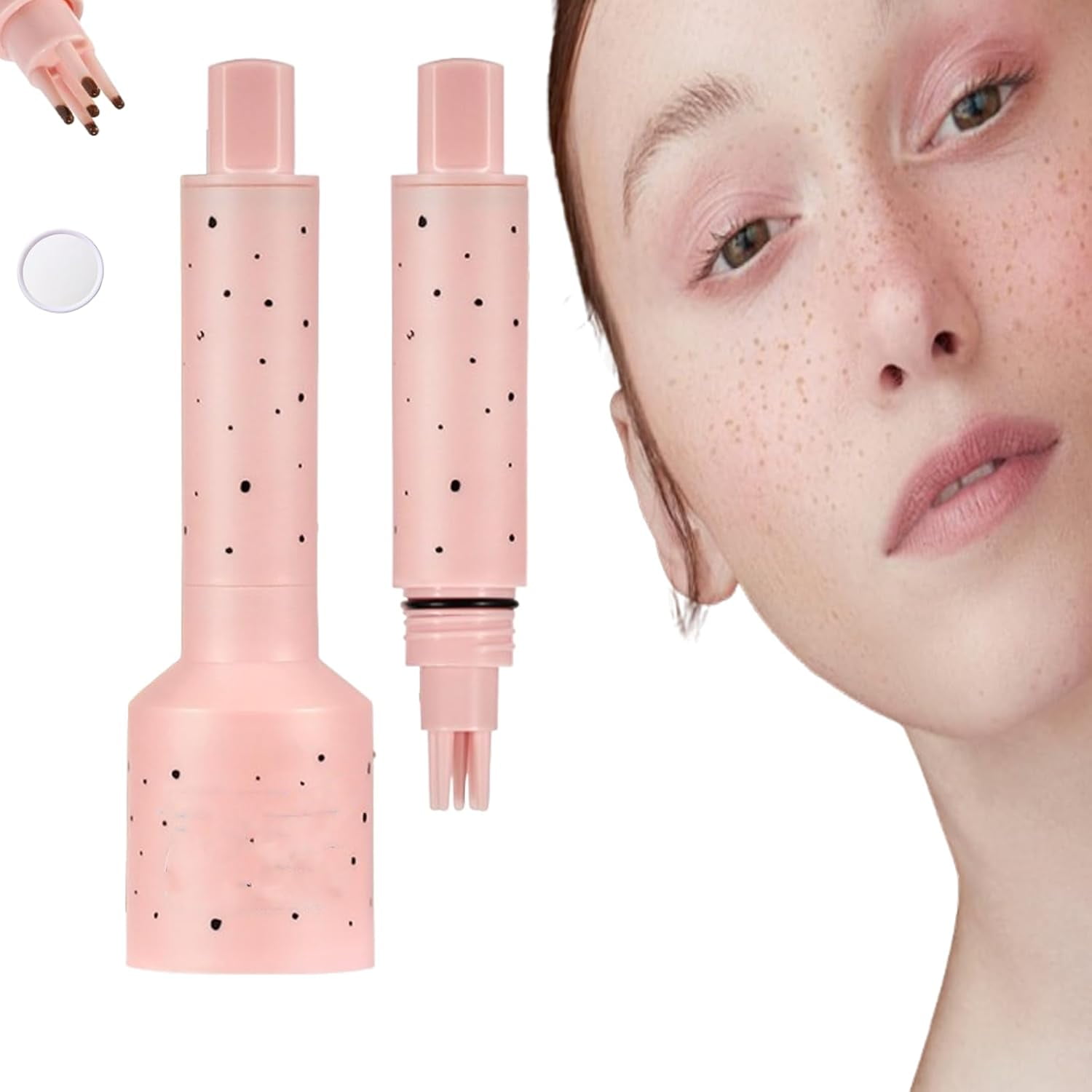 Faux Freckle Stamp Pen,Face Fake Freckles Stamp Tool,Quick-Dry Freckles ...