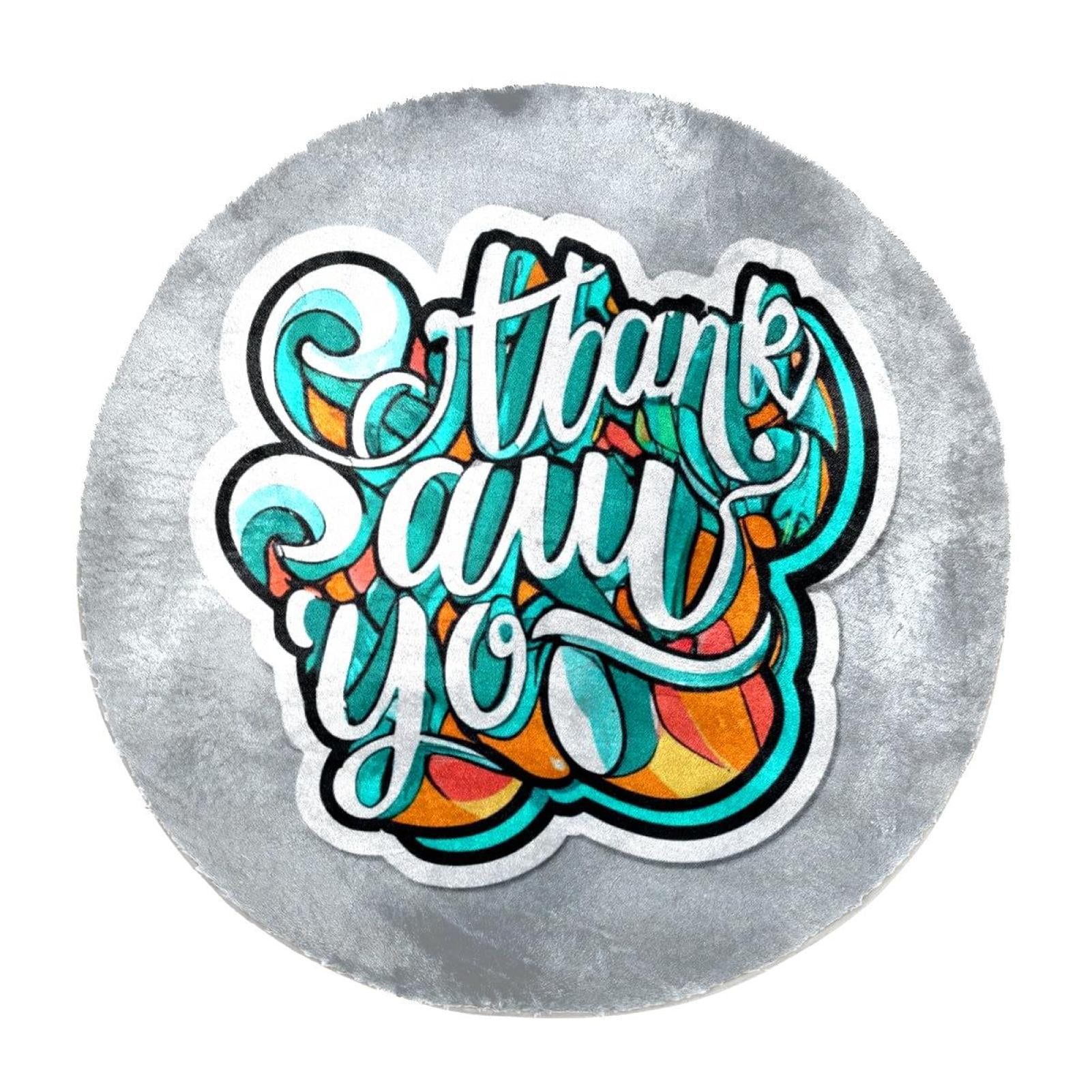 Faux Fur Area Rug, Round Fluffy Rugs for Bedroom and Nursery Room ...