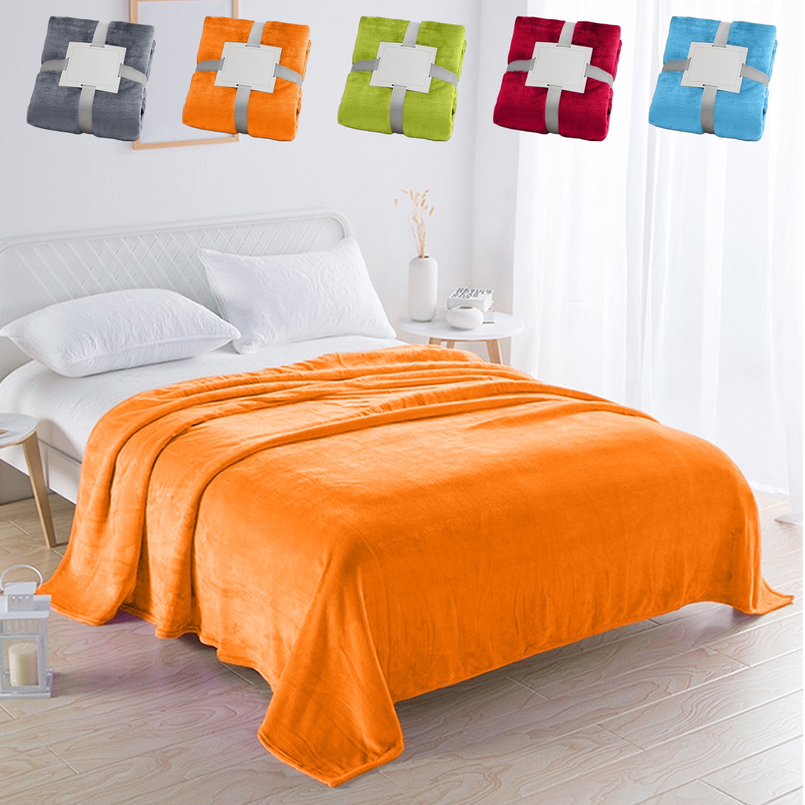 Faux Fur Blanket, Yoga Blanket Is Suitable for Long-term Cooling Room ...