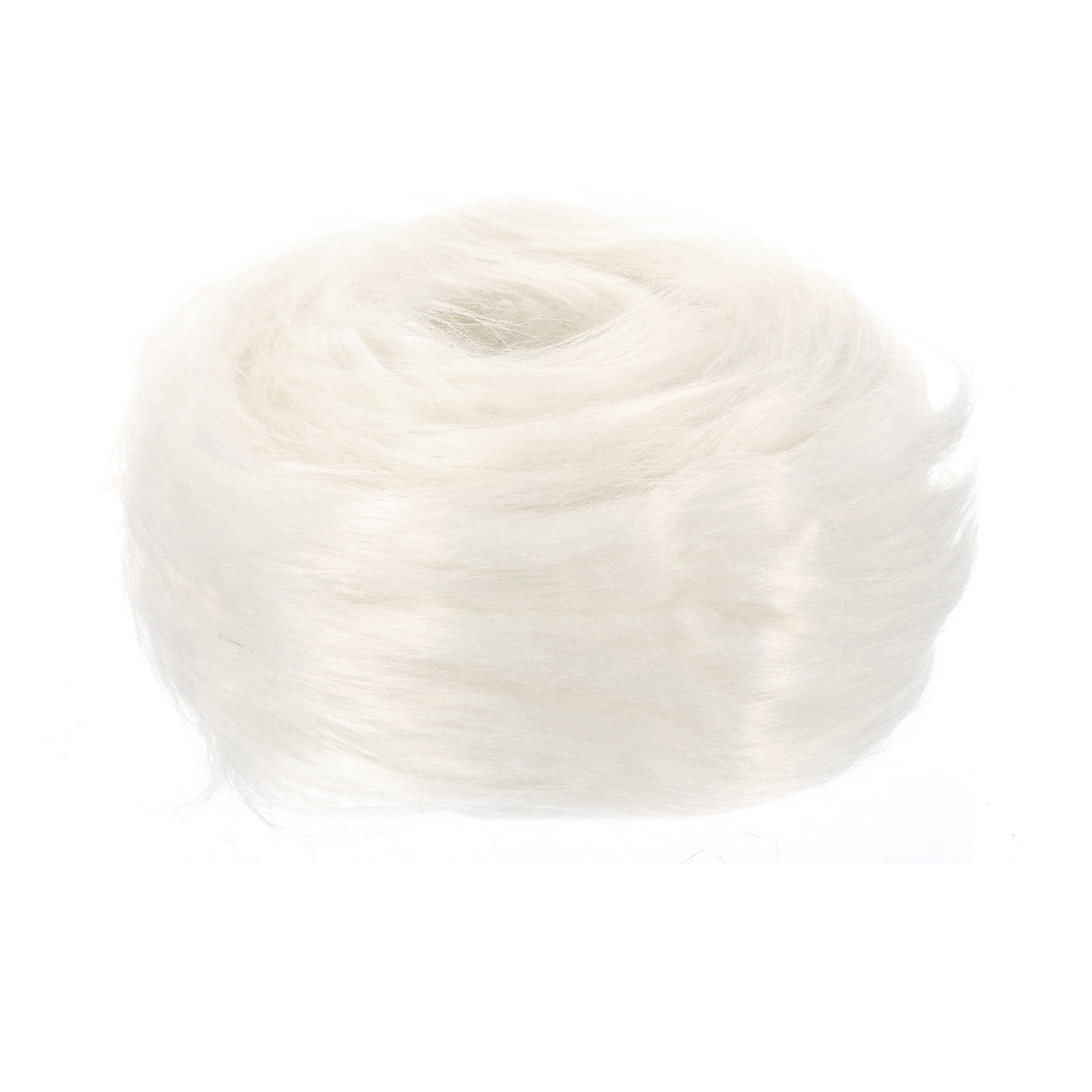 Faux Fur Fabric Square, 59x2 Inches Furry Fur Patches Plush Rug White ...