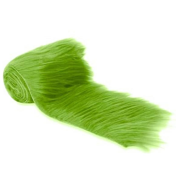 Green Fur Fabric