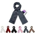 Faux Fur Scarf With Hidden Zipper Pocket, Pull Through Scarf With ...