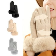 REDESS Women's Winter Warm Gloves, Full Finger Gloves with Sensitive Touch Screen Texting ...