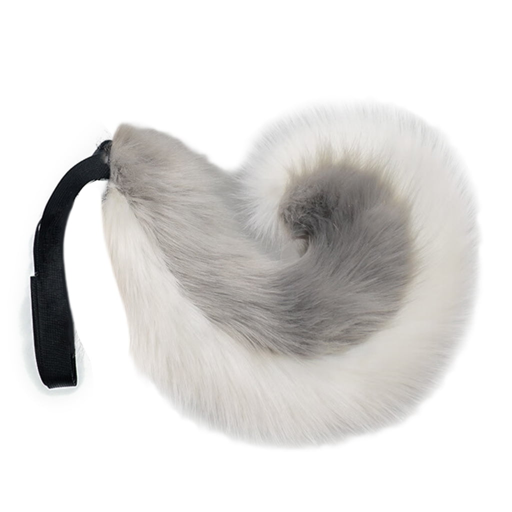 Faux Furs Dog Ears Headband Tail Animal Dog Costumes for Halloween ...