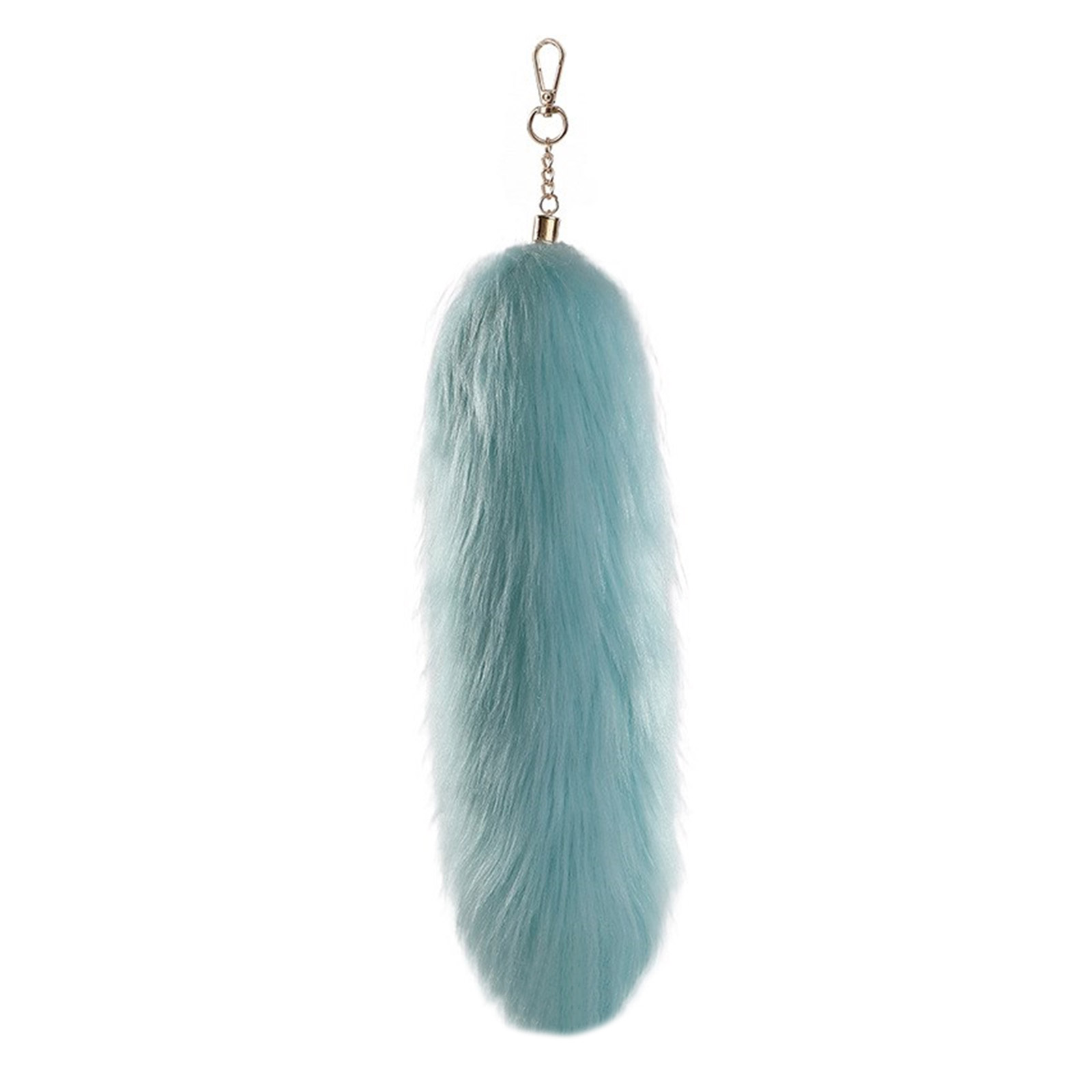 Faux Furs Foxes Tail Keychain Furry Furs Foxes Tail Keyring Handbag ...