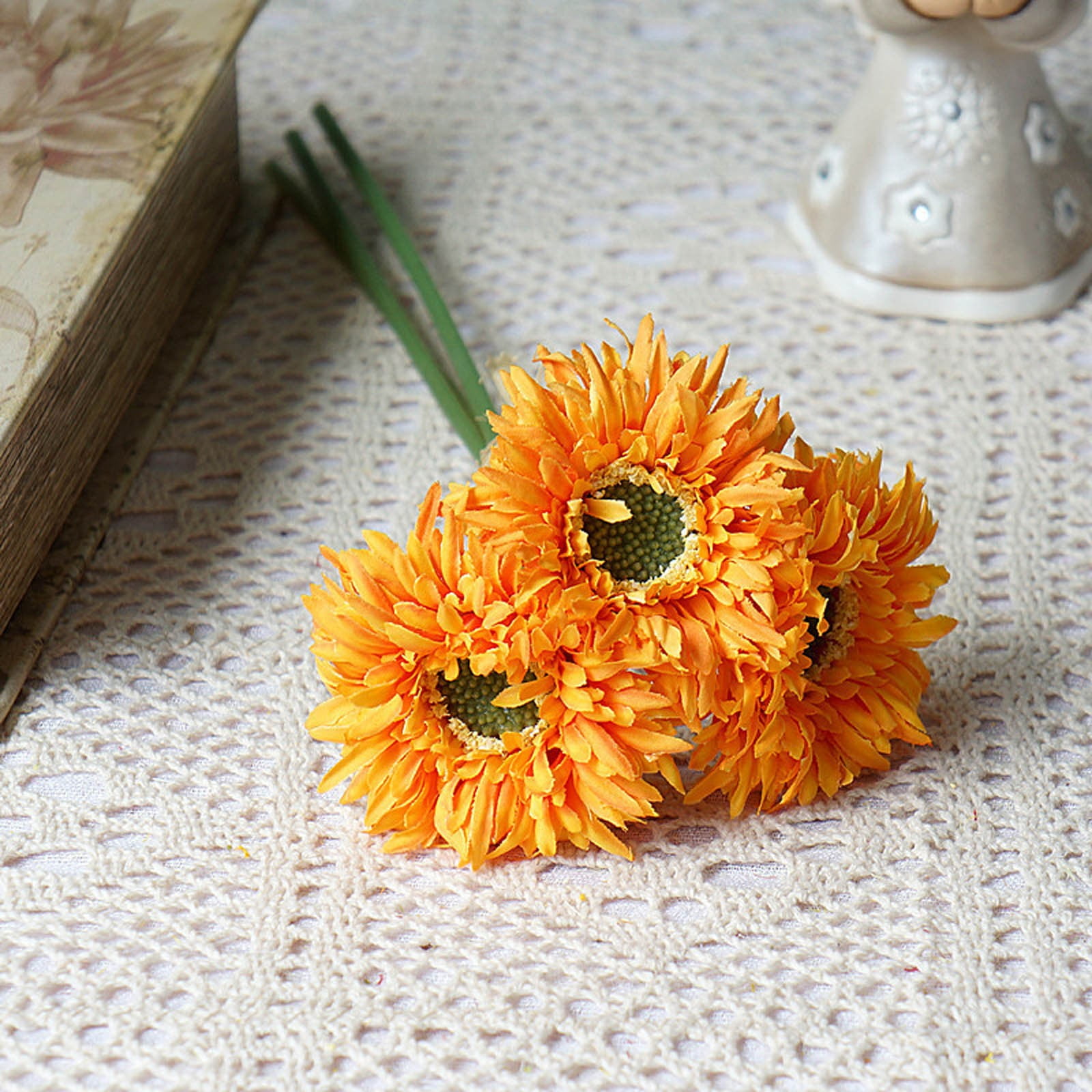 Gerbera Daisy Flowers - Realistic Daisies for Wedding Decorations ...